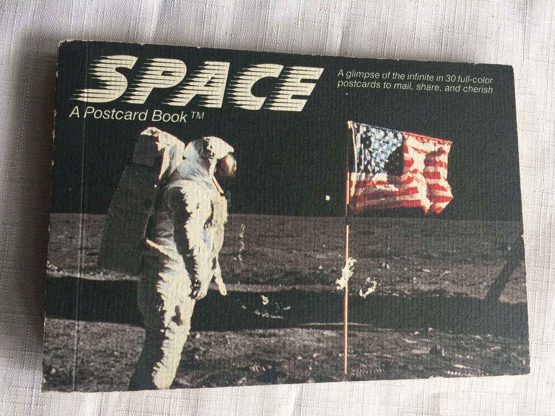 Space Postcard, NASA Postcard, Moon Postcard, Astronaut Postcard ...