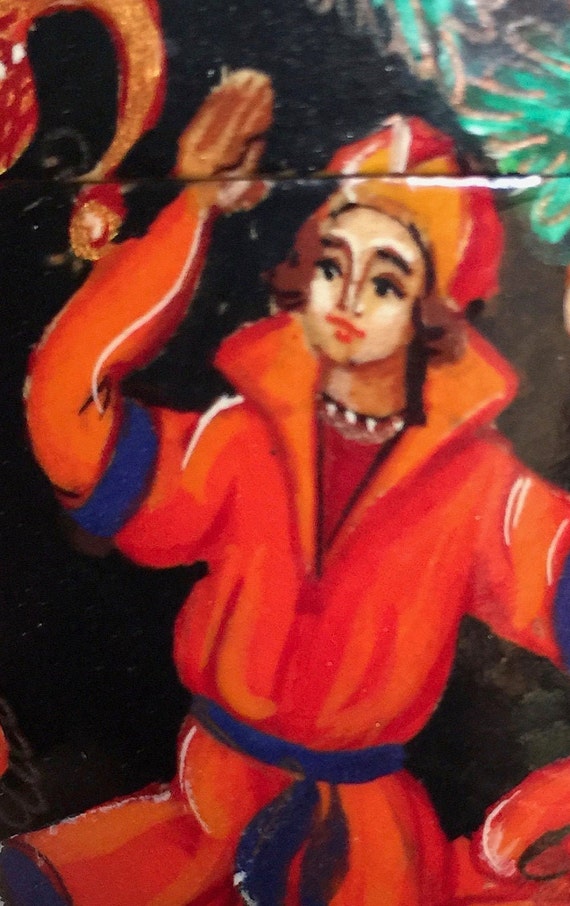 Art Dolls Matryoshka Hand Painted Nesting Doll Middle East Toy Decor ...