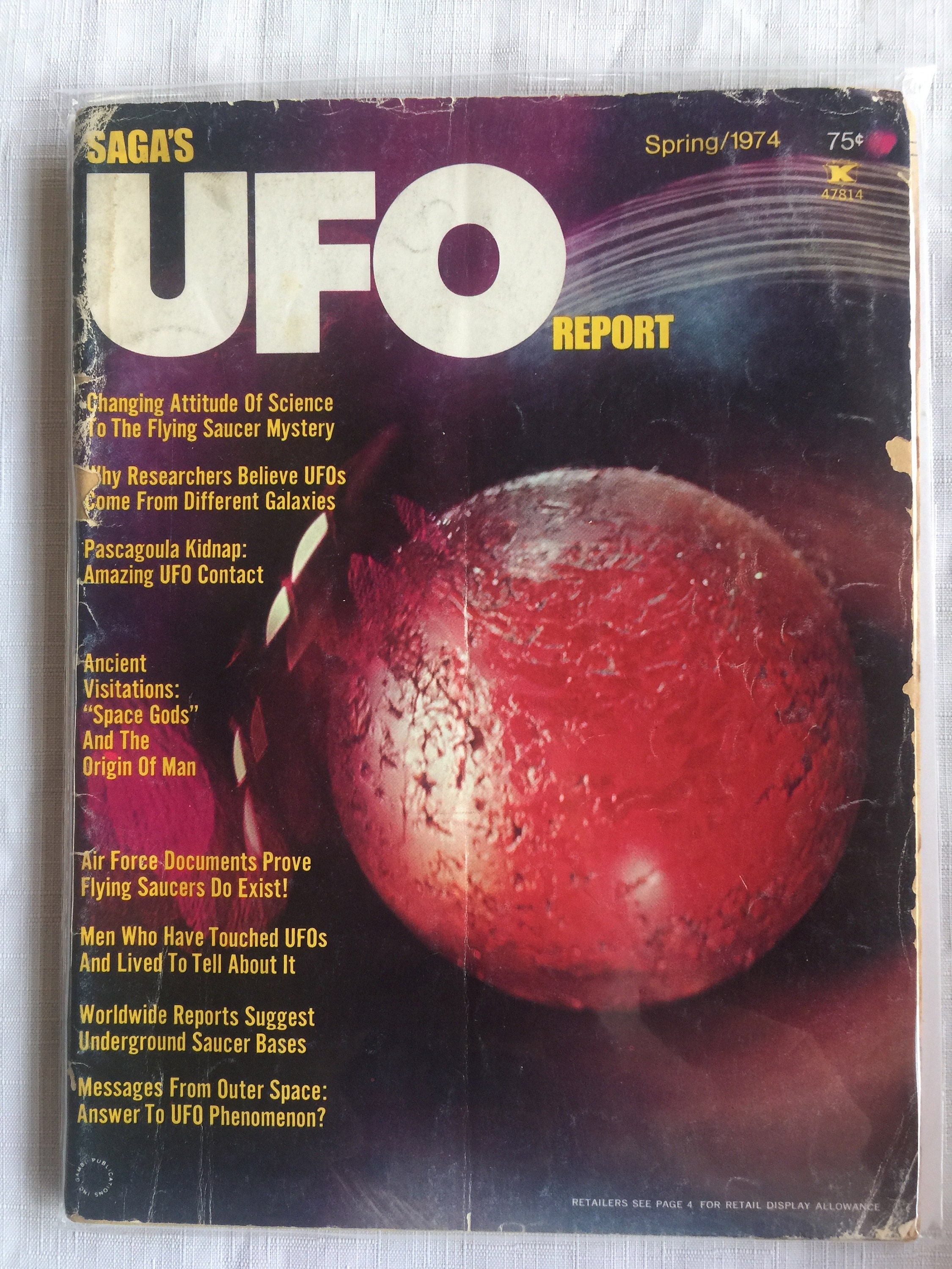Ideal Ufos Saga Magazine True Magazine 70s UFO Magazines - Etsy Ireland