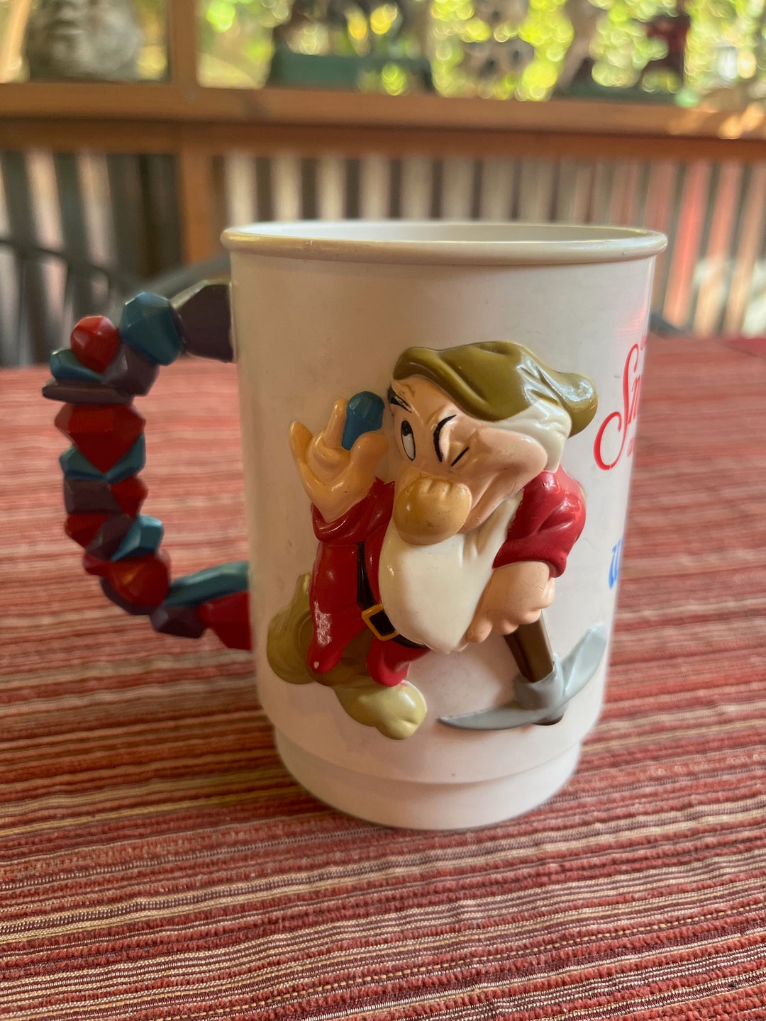 Disney Decor, Disney Cup, Snow White Decor, Dwarves, Snow White Gift ...