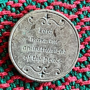 Christmas Token, Christmas Coin, Xmas Token, Religious Token, Xmas Coin ...