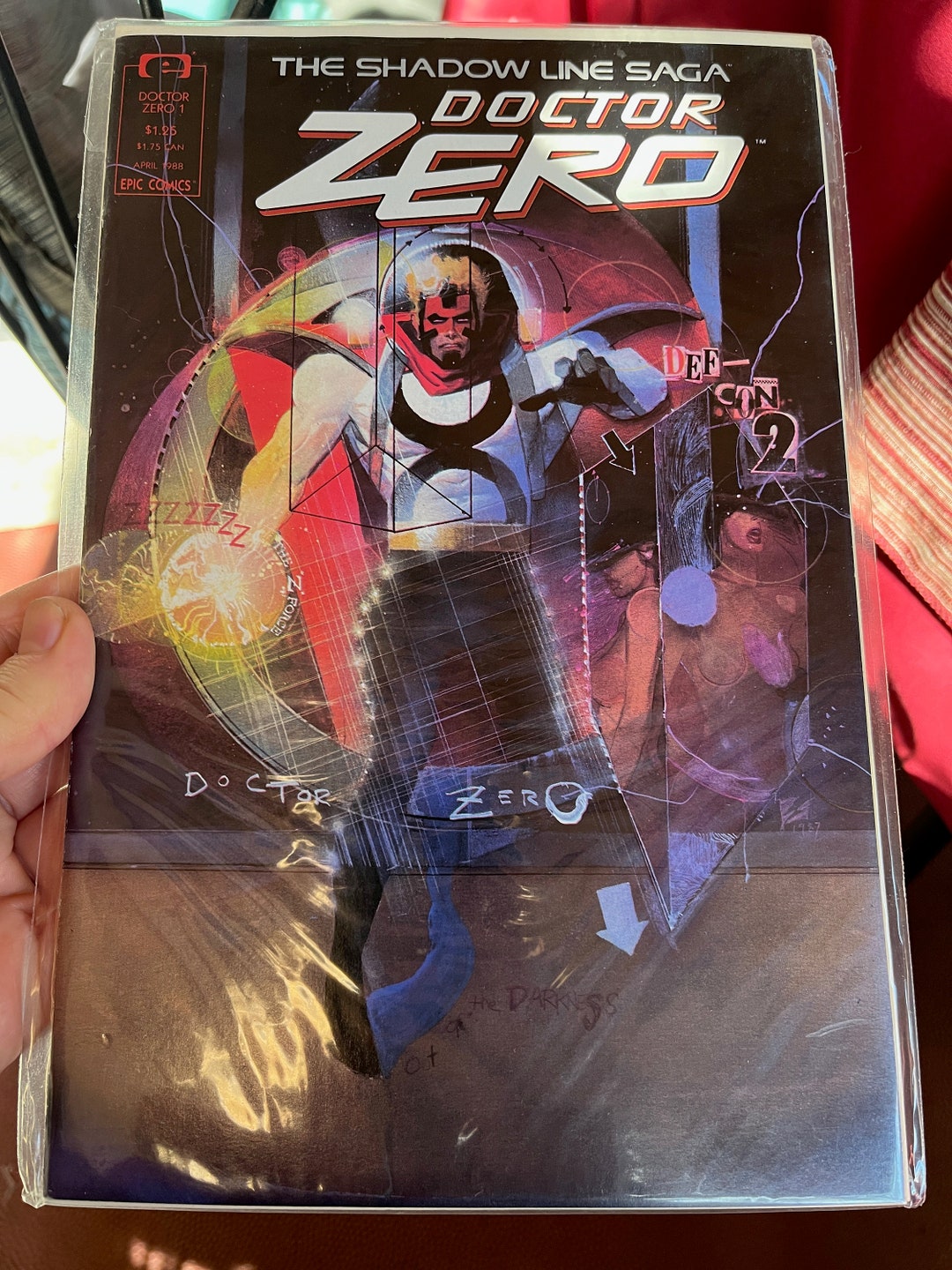 Epic Comics, Doctor Zero, Book, Comic Book, Graphic Novel, Shadowline ...