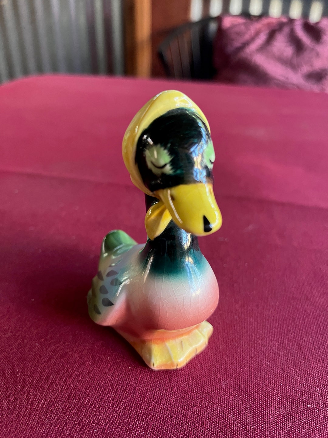 Duck Figurine, Miniature Duck, Miniature Goose, Goose Figurine, Duck ...