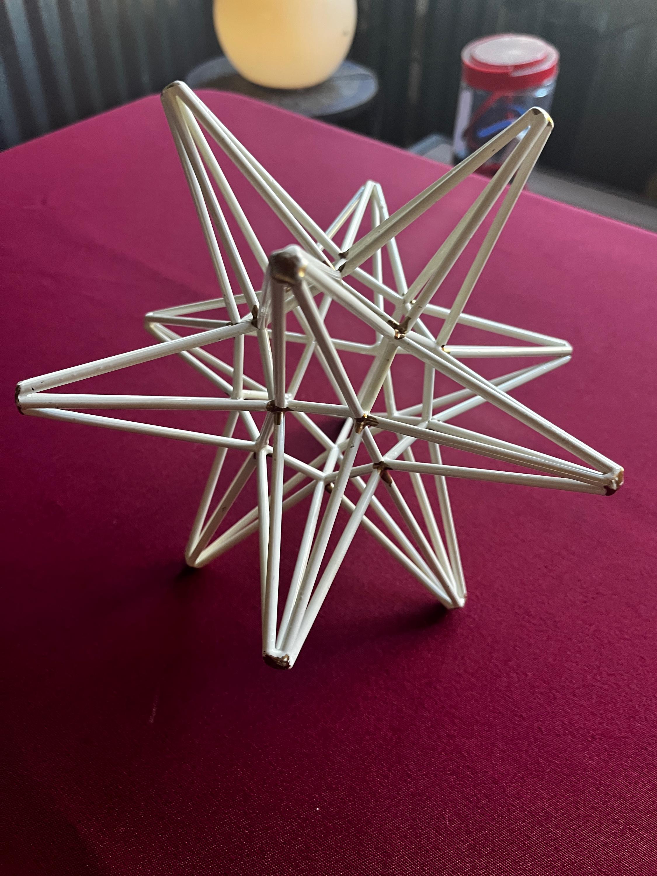 Decorative Ball, Art Ball, Geometric Art, Accent Ball, Accent Piece ...