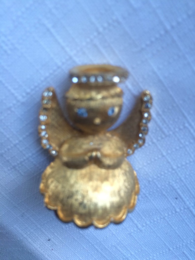 Angel Hat Pin, Angel Lapel Pin, Guardian Angel Pin, Gold Angel Pin ...