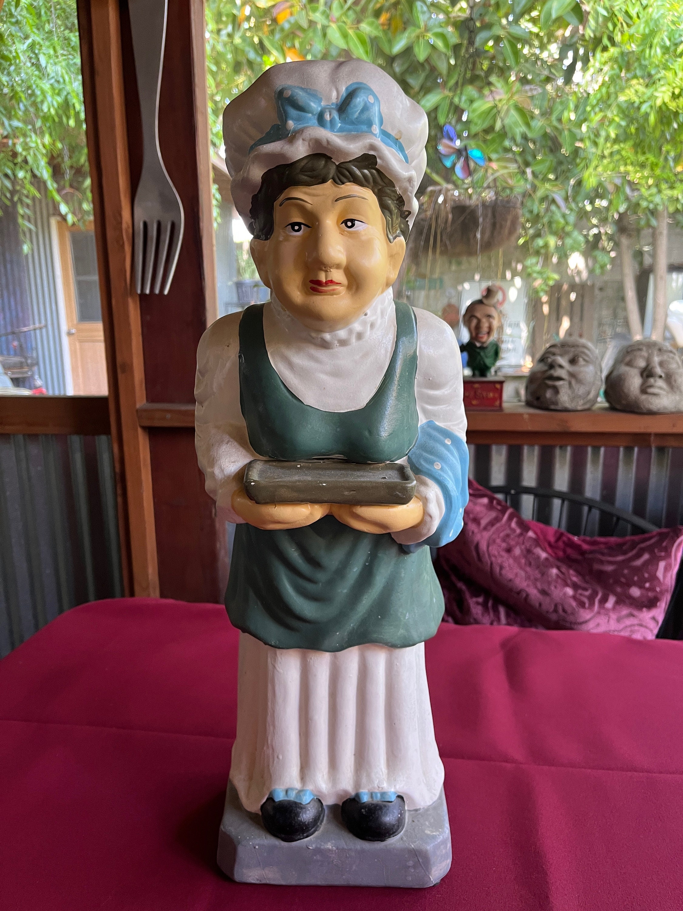 Dining Sculpture, Chef Sculpture, Gourmet Art, Kitchen Art, Cooking ...
