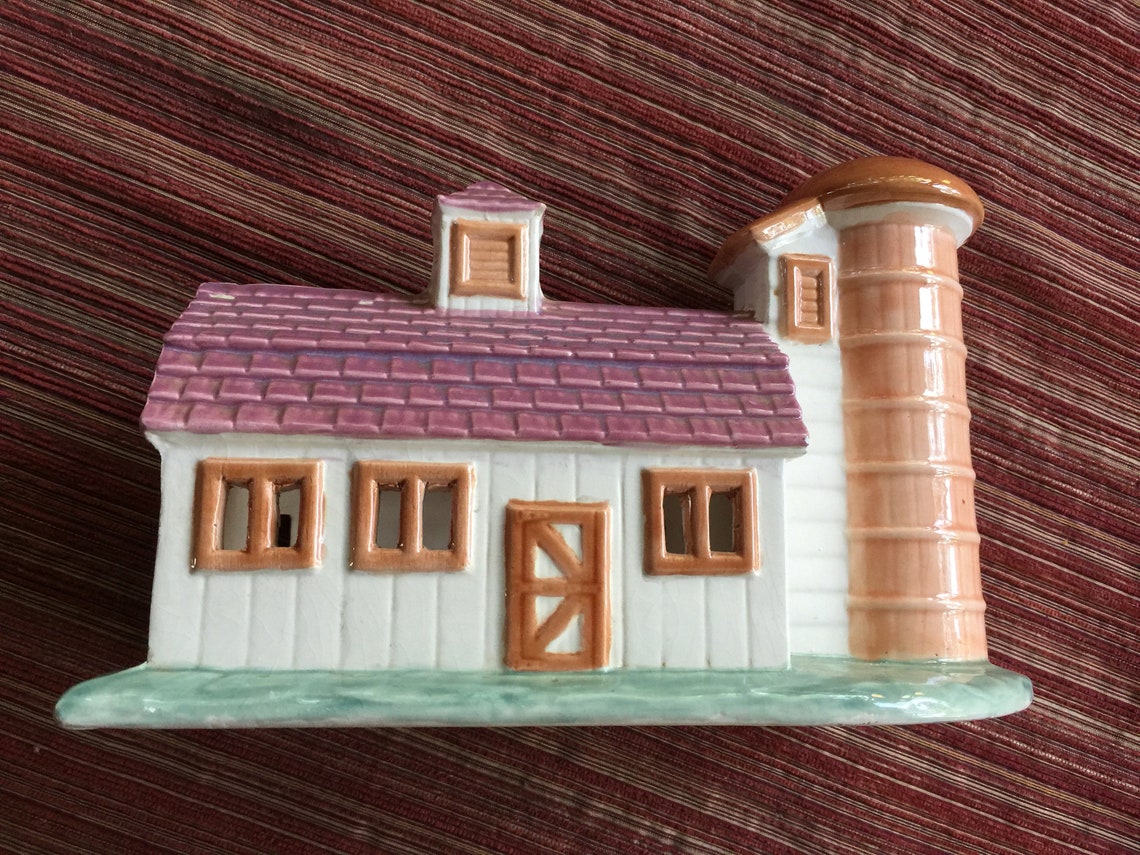 Ceramic Barn, Porcelain Barn, Byron Mold, Ceramic House, Ceramic ...
