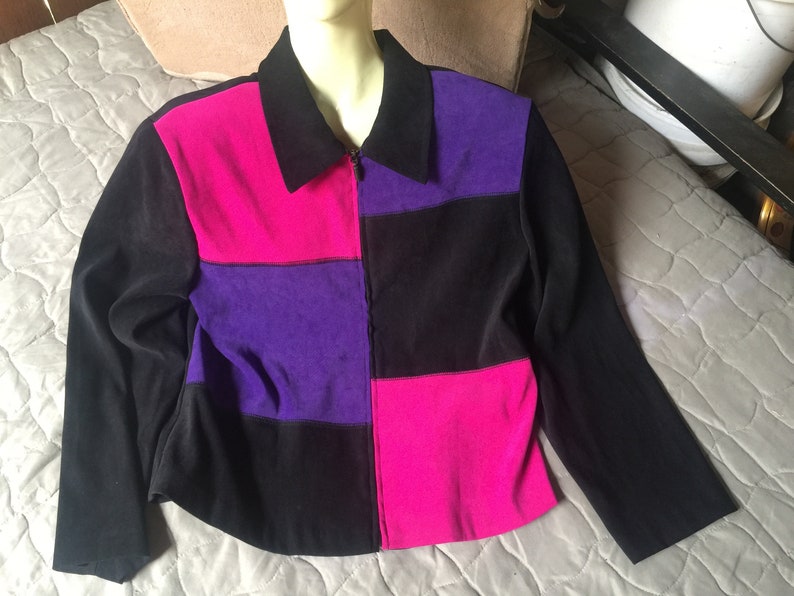 Cropped Jacket, Colorful Jacket, Multi-color Jacket, Accent Jacket ...