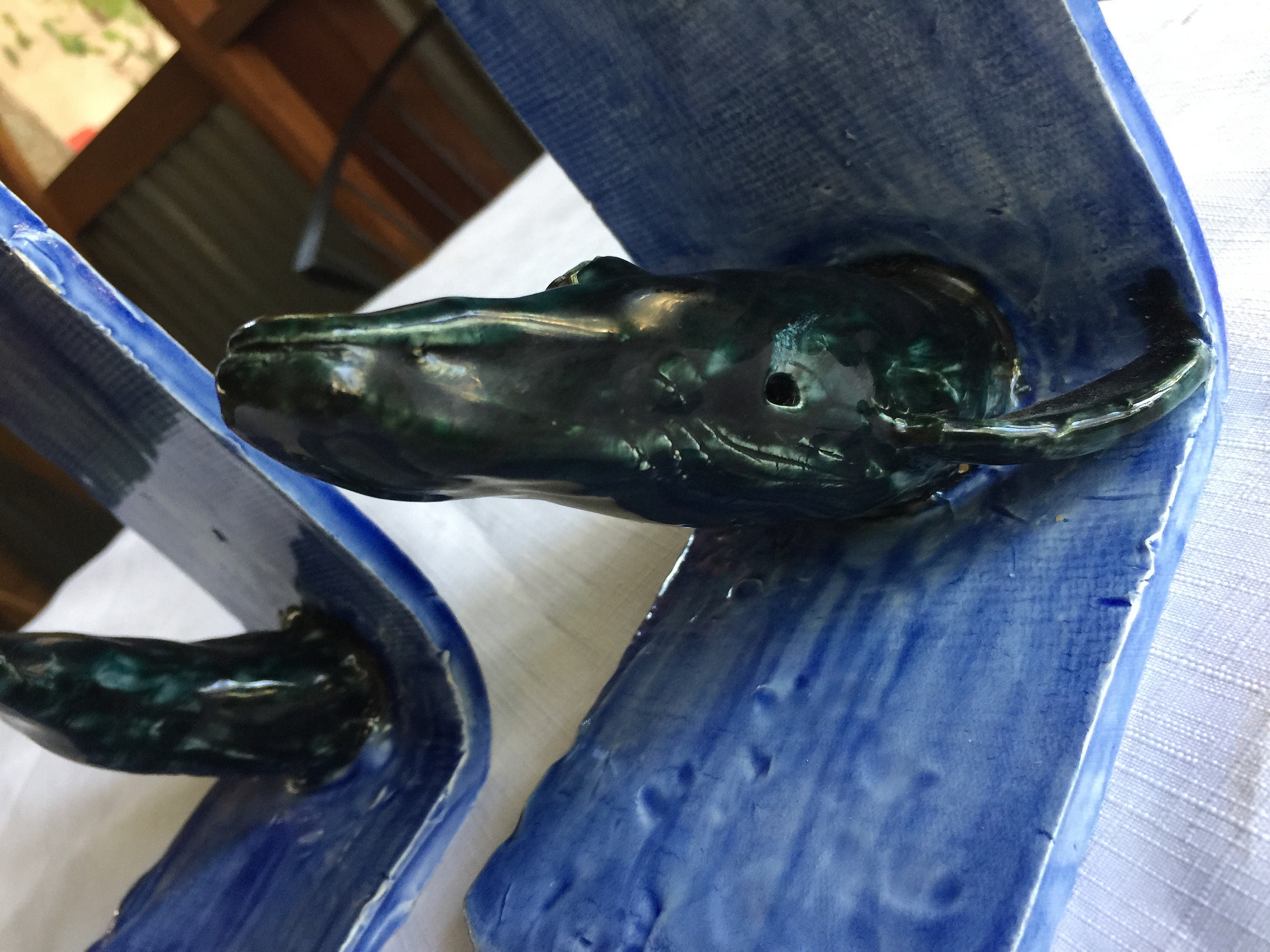 Whale Decor Bookend Pottery Bookend Fish Bookend Ceramic | Etsy