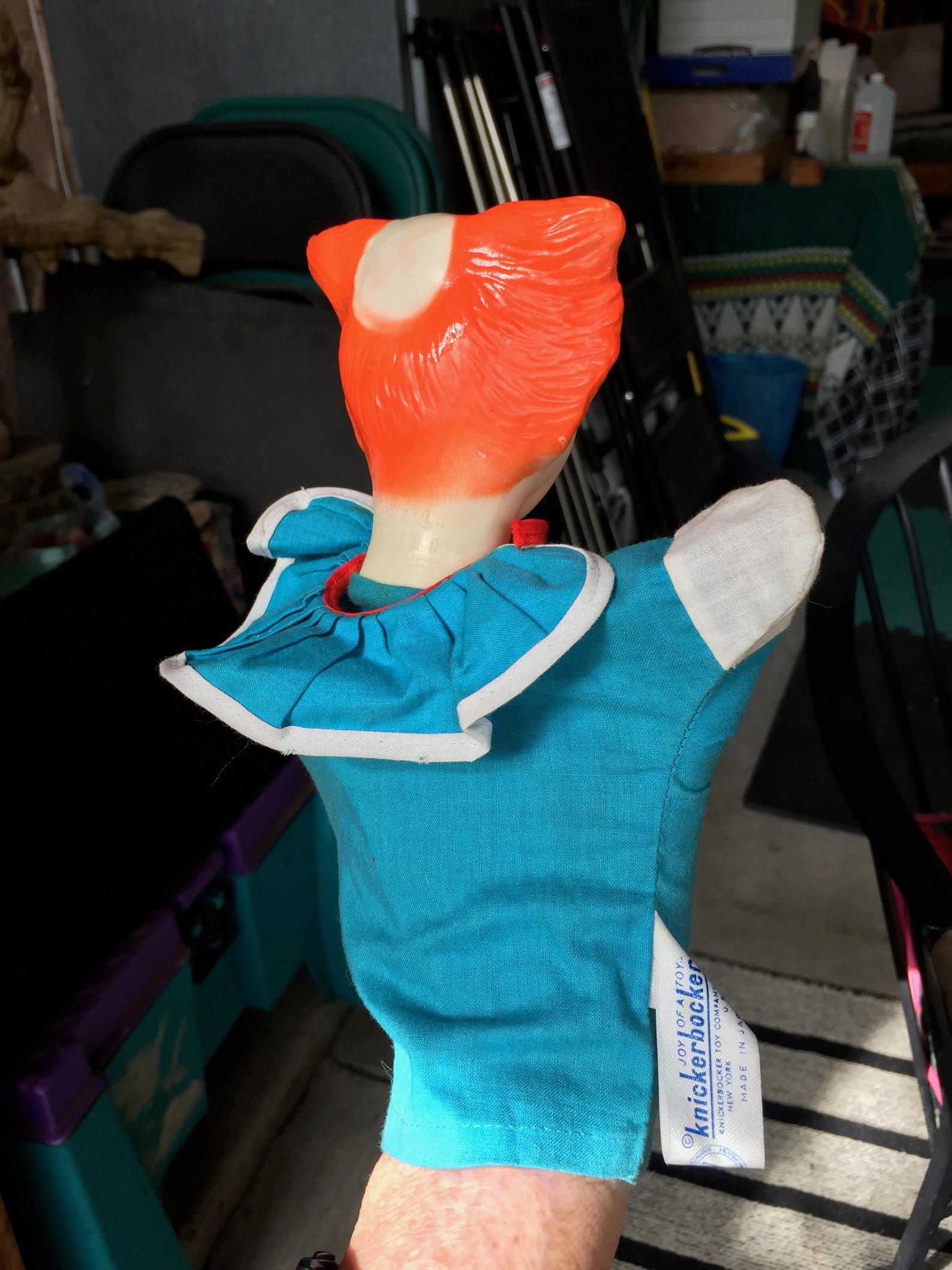 Bozo Puppet Retro Puppet Bozo Clown 50s Puppet Clown - Etsy