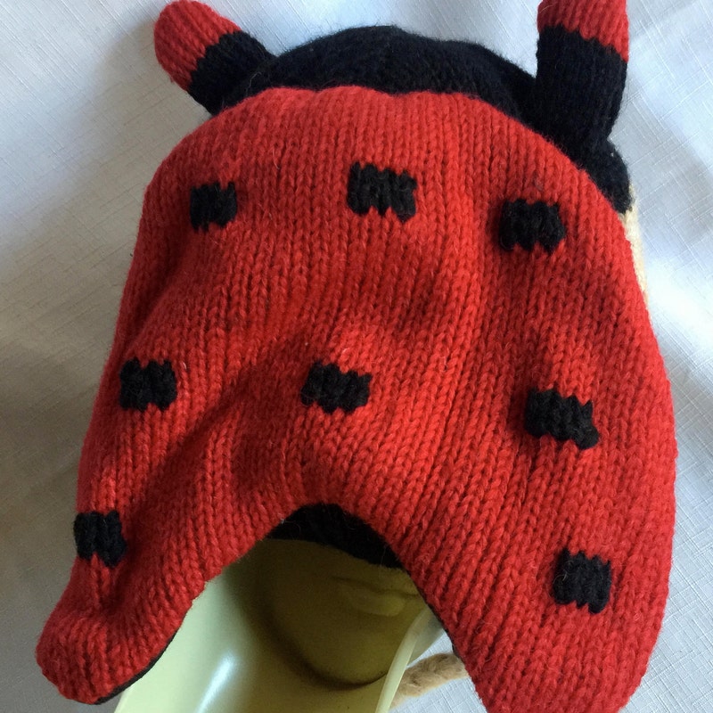 Ladybug Hat - Etsy