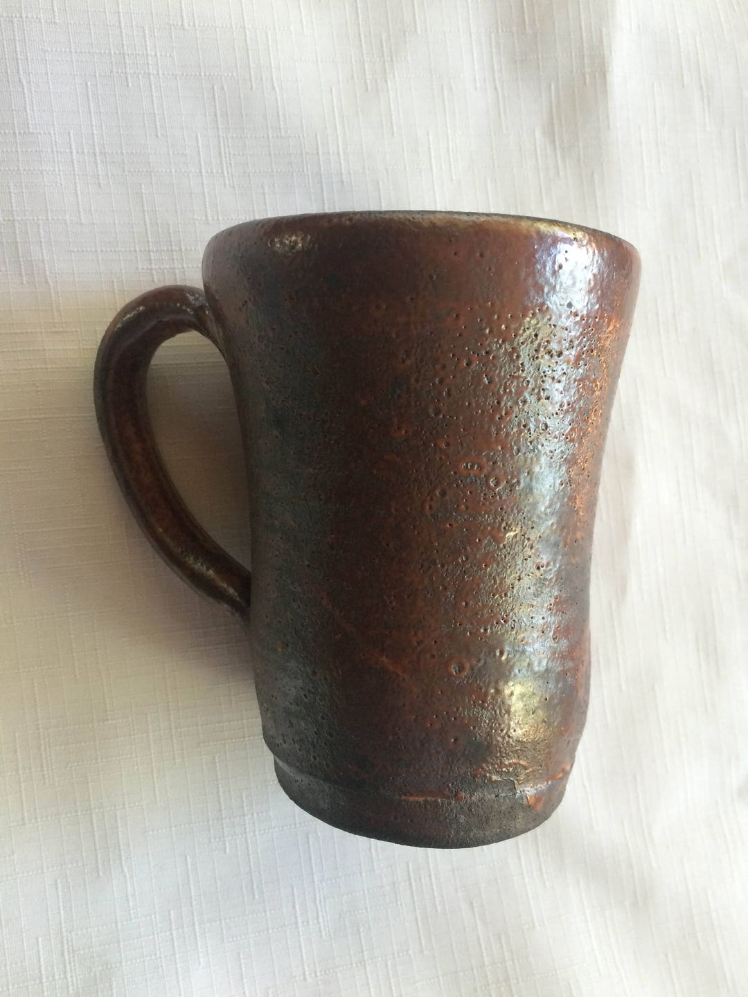 Brown Mug, Pottery Mug, Rustic Mug, Brown Pottery Mug, Brown Pottery ...