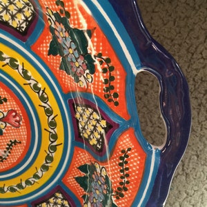 Mexico Plate, Mexico Plate Art, Mexico Platter, Retro Mexico Plate ...