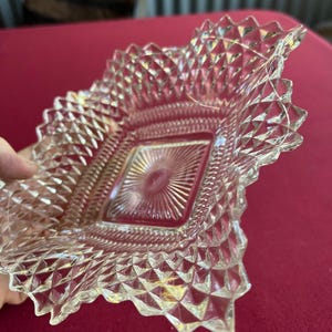 Faceted Candy Dish, Shallow Curl Dish, Detailed Shallow Dish, Candy ...