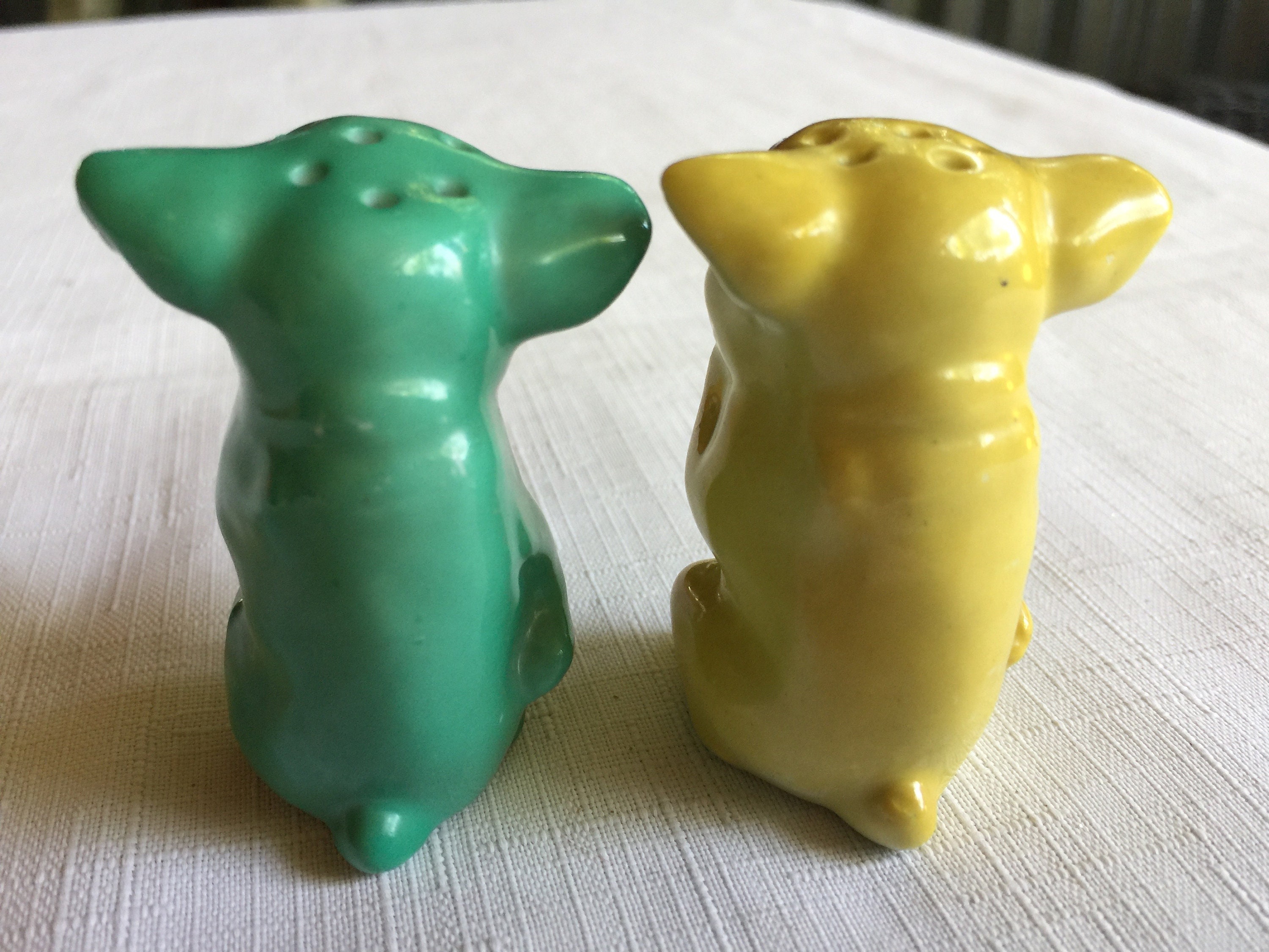 Dog Salt Pepper Retro Salt Pepper Dog Salt Shaker Novelty - Etsy
