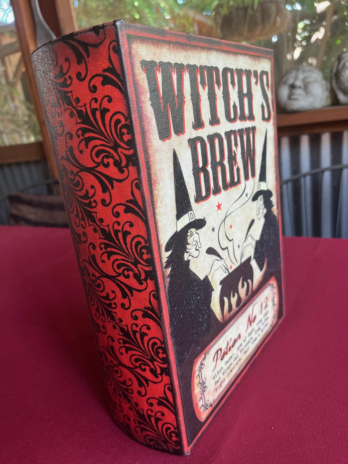 Hollow Book, Occult Gift, Storage Box, Witch, Book Box, Witch Gift ...