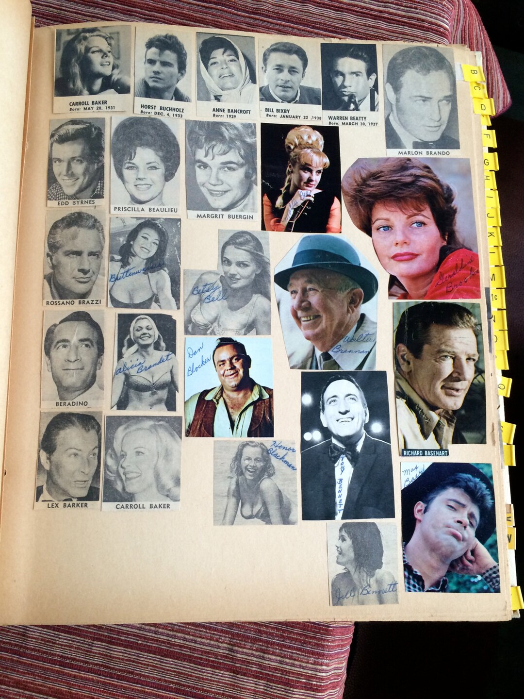 60s Scrapbook, 60s Ephemera, 60s Celebrities, Celebrity Ephemera, Retro ...