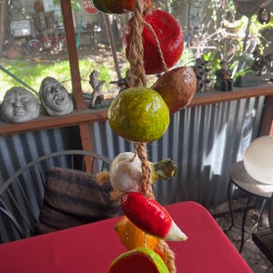 Paper Mache Fruit, Mexico Kitchen, Kitchen Hanging, Kitchen Art ...