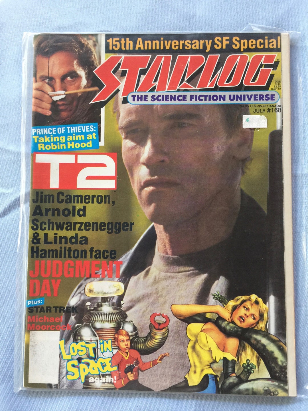 Terminator, Schwarzenegger, Sci Fi Magazine, Starlog, Terminator ...