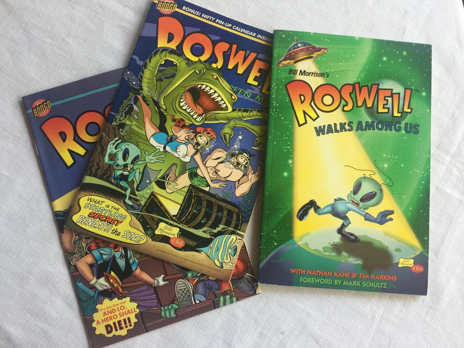 UFO Comic, Collectible Comic, UFO Comic Book, UFO Graphic Novel, Alien ...