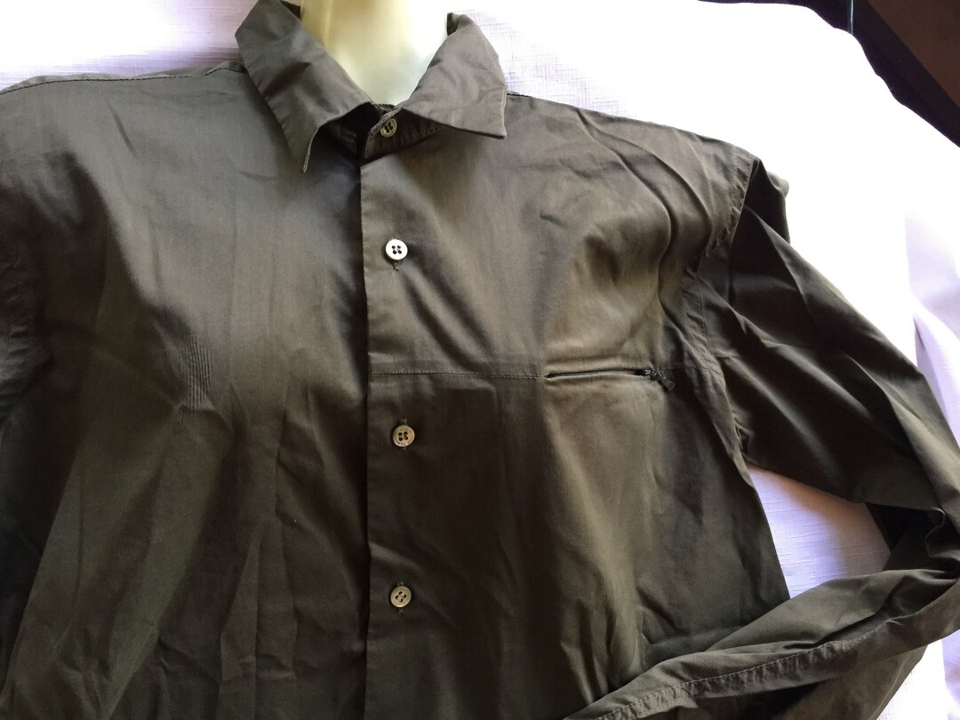 Tailor Green Shirt, Green Cotton Shirt, Cotton Green Top, Ted Baker ...