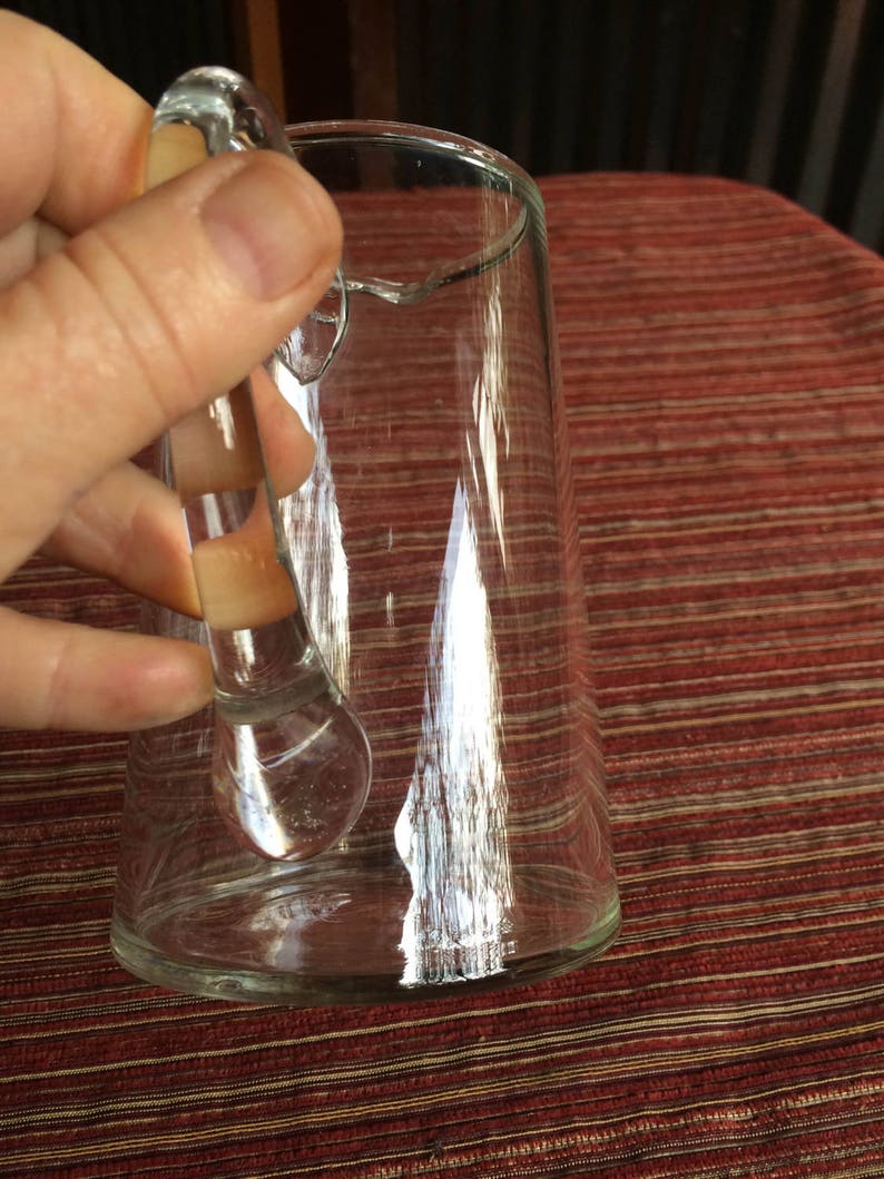 Clear Medium Pitcher Clear Sauce Pitcher Small Clear | Etsy