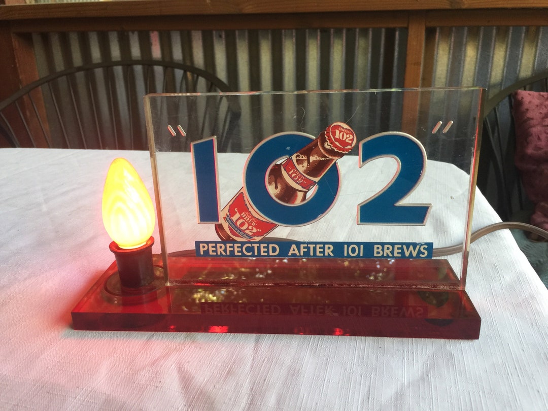 Retro Accent Lamp, Barware Lamp, Accent Light, Illuminated Art, Retro ...