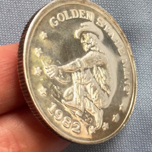 Fine Silver Coin,mint Silver Coin,1982 Coin,collectible Coin ...