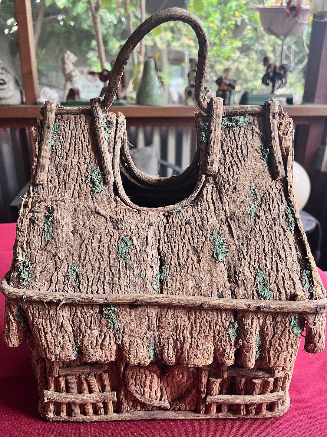 Twig House, Bird House, Wood House, Rustic House, Birdhouse, Wooden ...