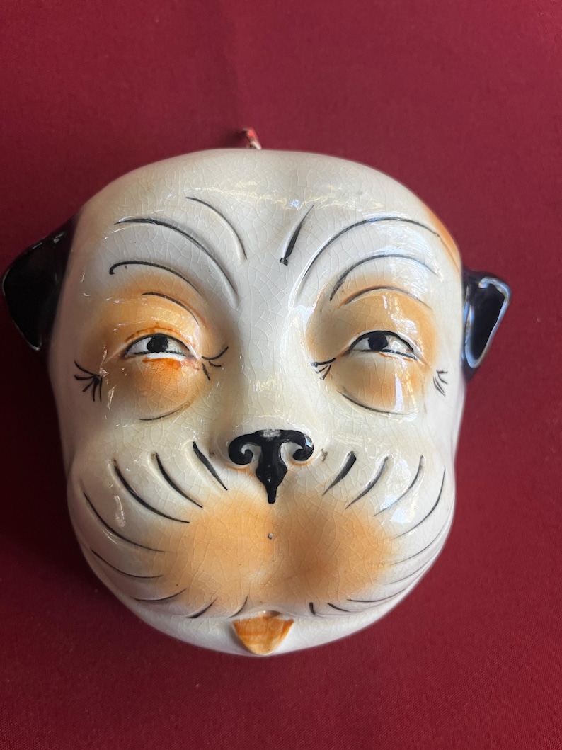 Japan Mask, Antique Mask, Art Mask, Ceramic Mask, Cat Mask, Dog Mask ...