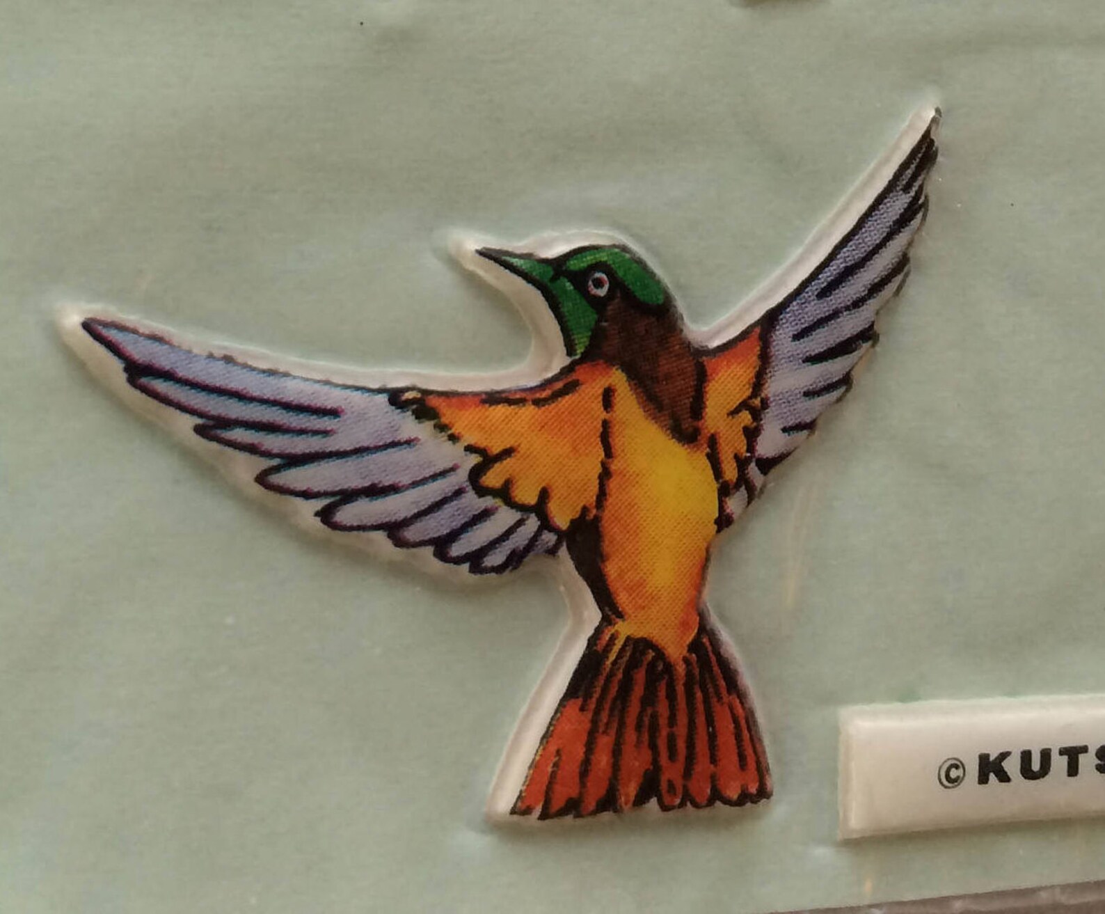 Bird Label, Bird Ephemera, Bird Sticker, Bird Art, Retro Bird, Japan ...