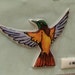 Bird Label, Bird Ephemera, Bird Sticker, Bird Art, Retro Bird, Japan ...