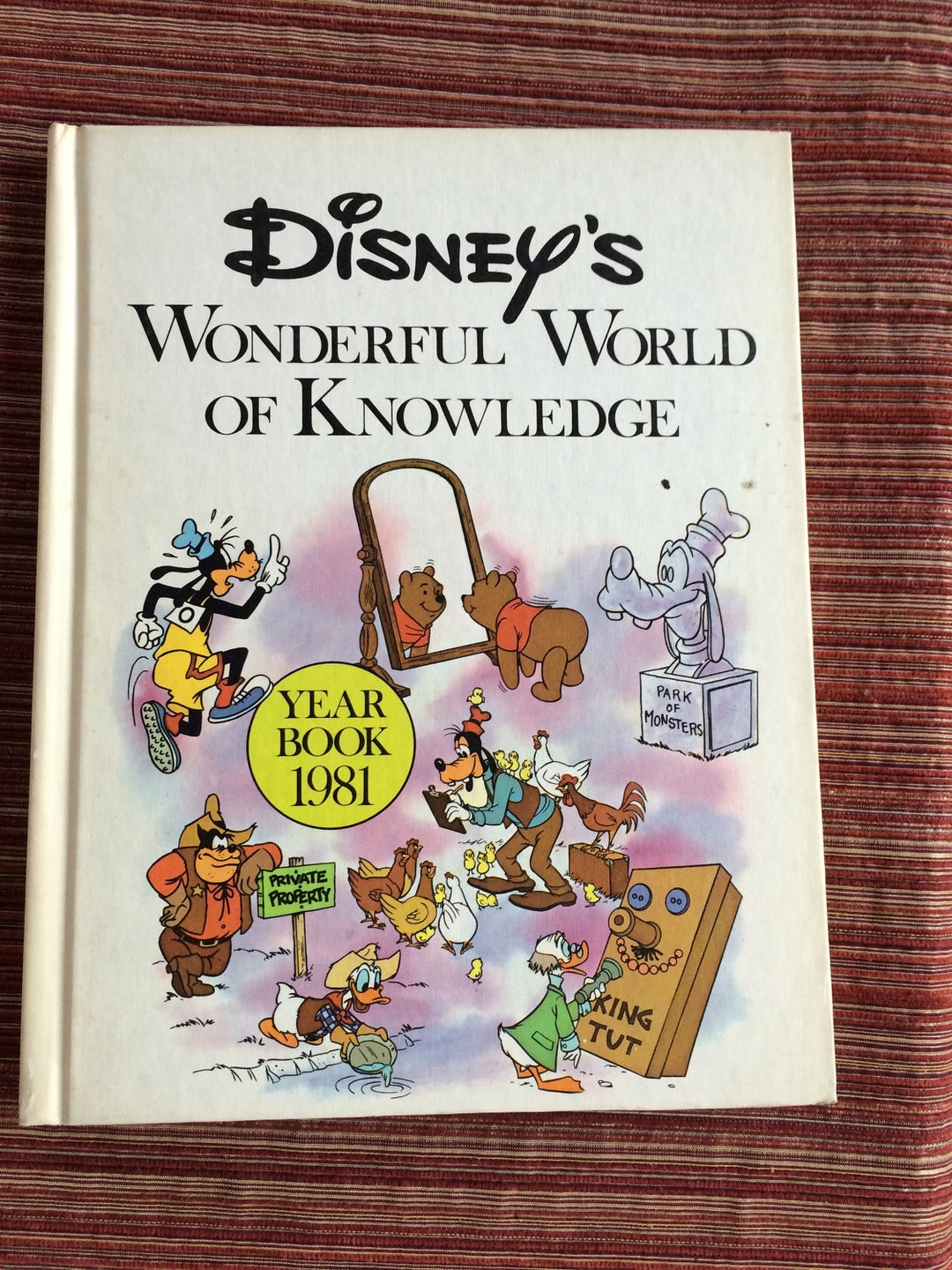 Disney Encyclopedia, Disney Book, 80 Children Book, 1981 Book, Disney ...