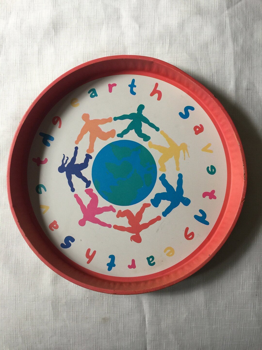 Save Earth, Save Planet, Serving, Plate, Hippie Tray, Serving Tray ...