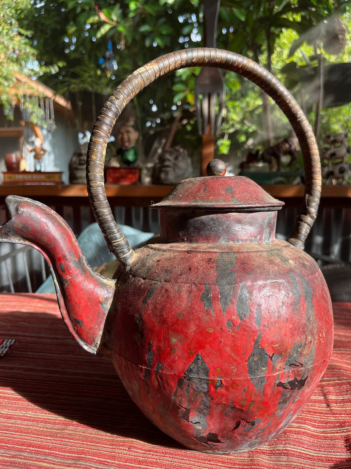 Halloween Teapot, Distress Prop, Halloween Prop, Witch Teapot, Scary ...
