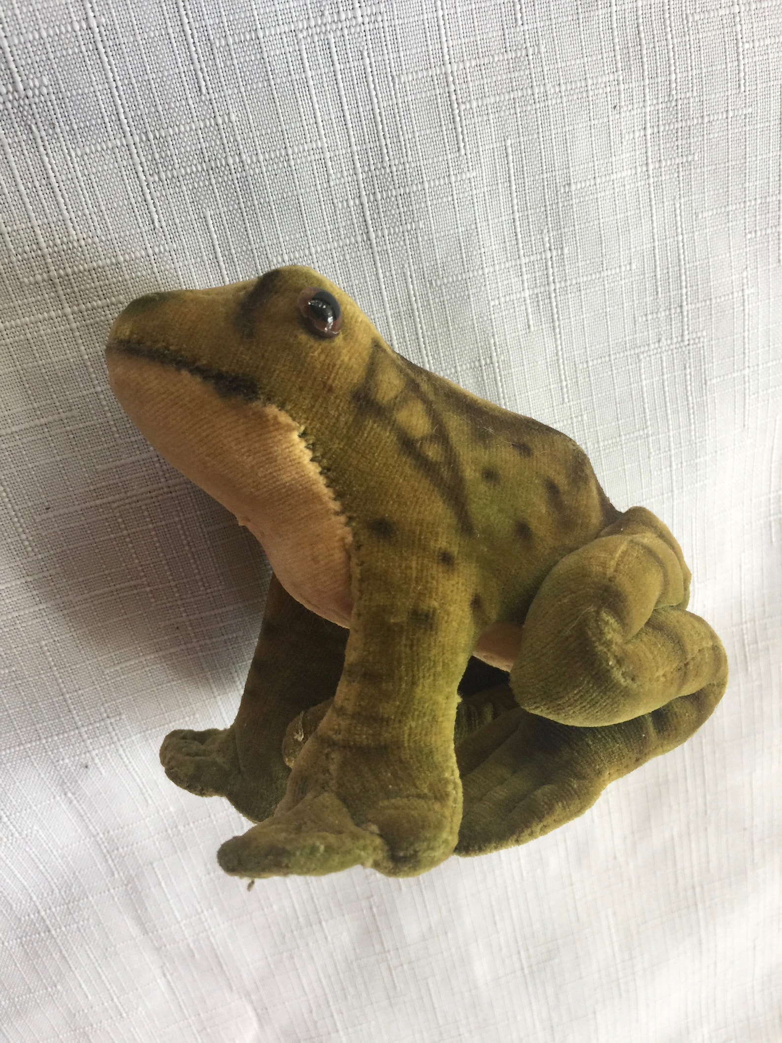 Steiff Frog, Stuffed Frog, Collectible Frog, Collectible Steiff, Plush ...