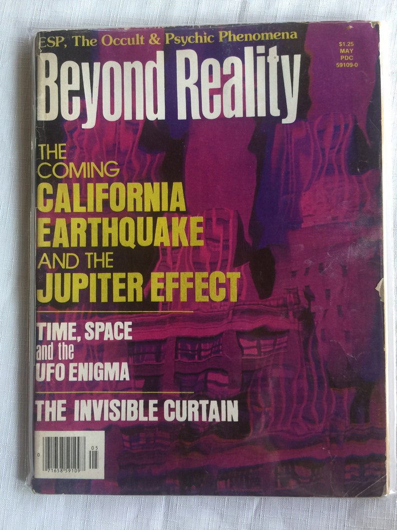 Beyond Reality Magazine 70s UFO Magazines Retro UFO - Etsy