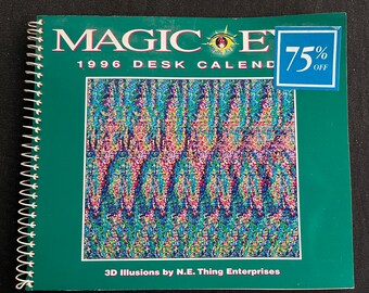 3d Magic Eye Book - Etsy
