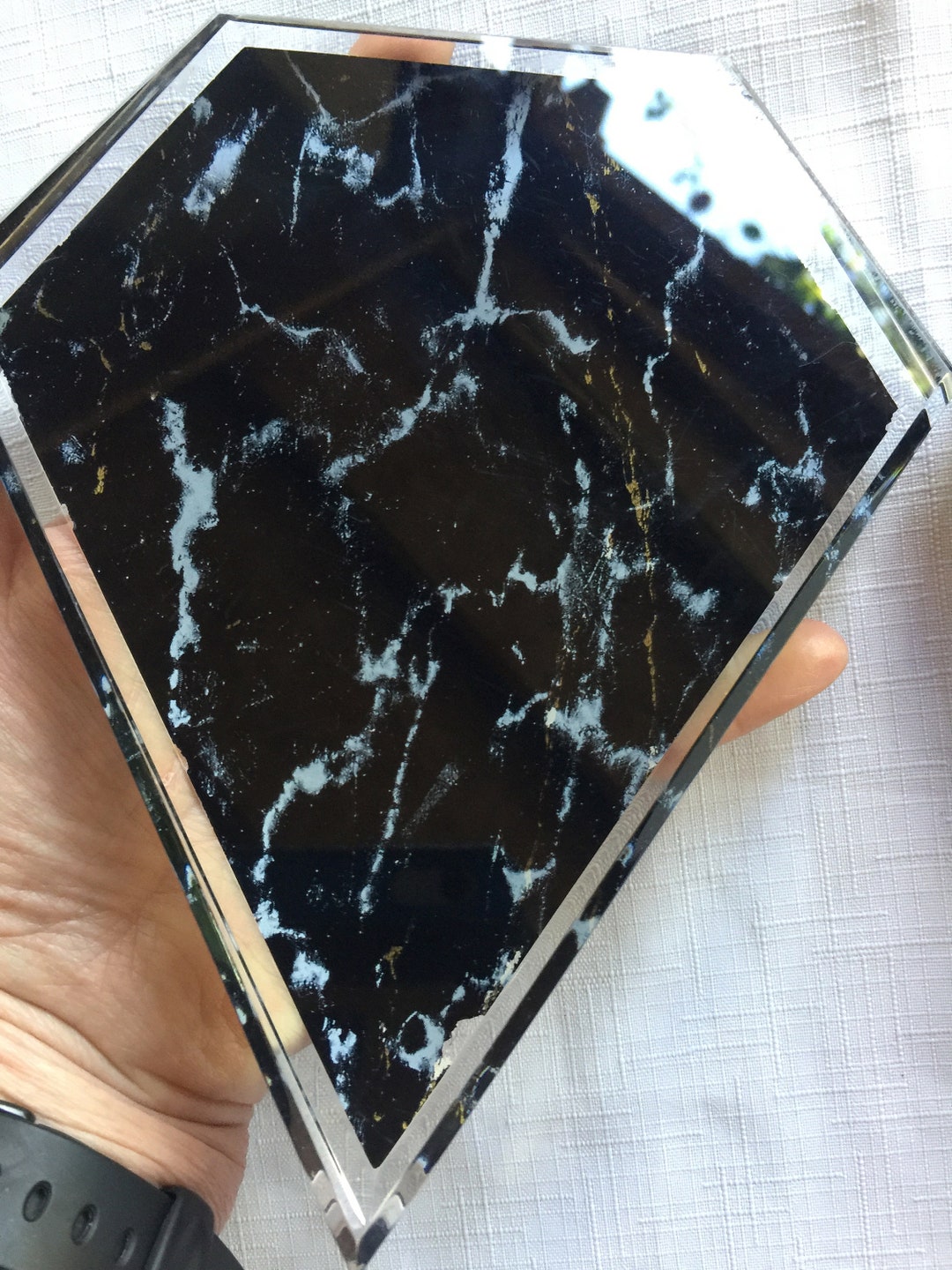 Modern Paperweight, Acrylic Art, Desk Art, Acrylic Paperweight, Desk ...