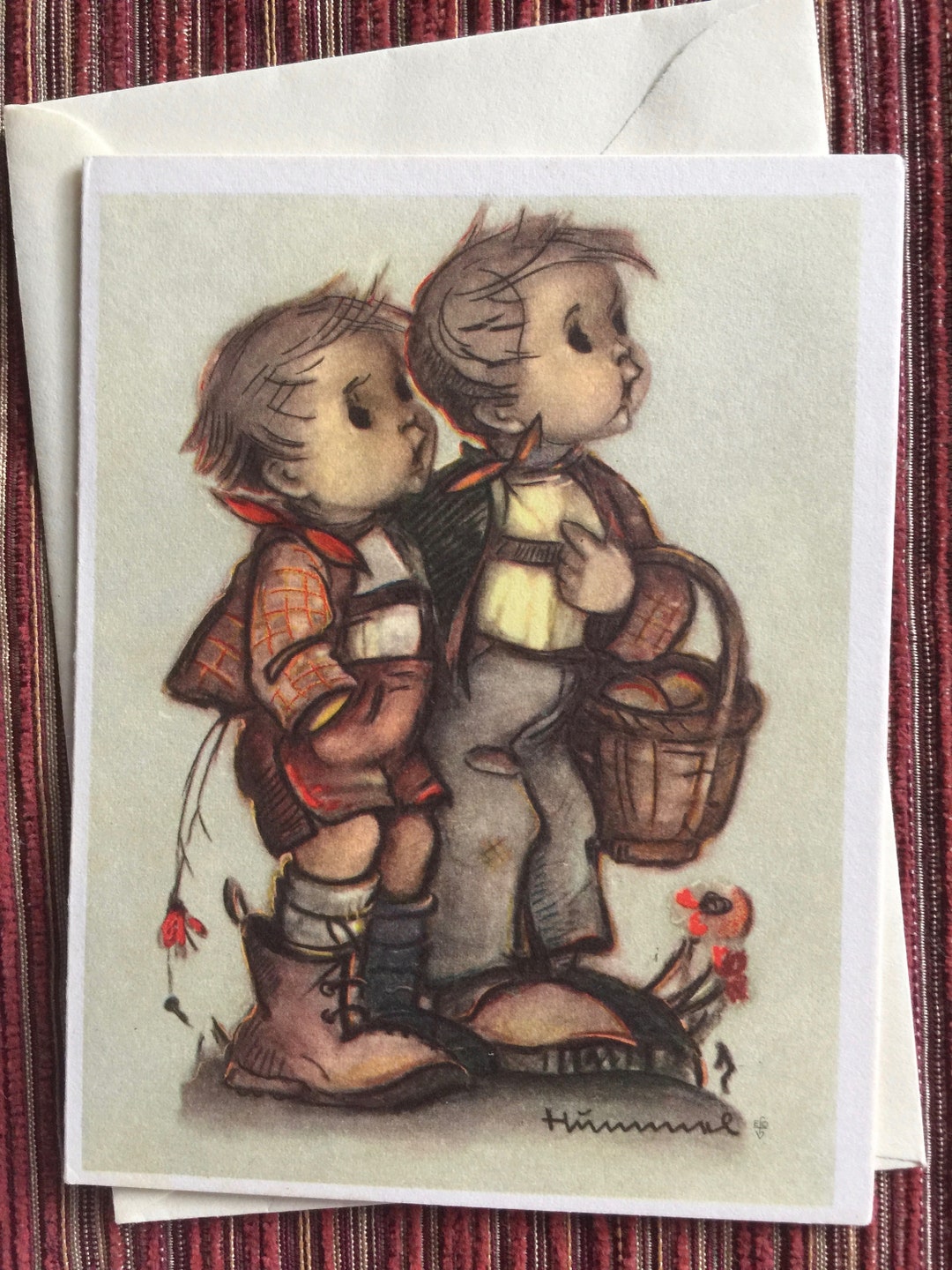 Hummel Card Hummel Gift German Note Card German Greeting - Etsy