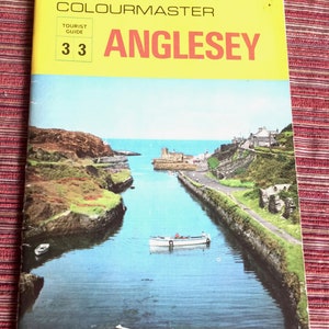 English Tour Book, Anglesey, England Travel Guide, Retro England Guide ...