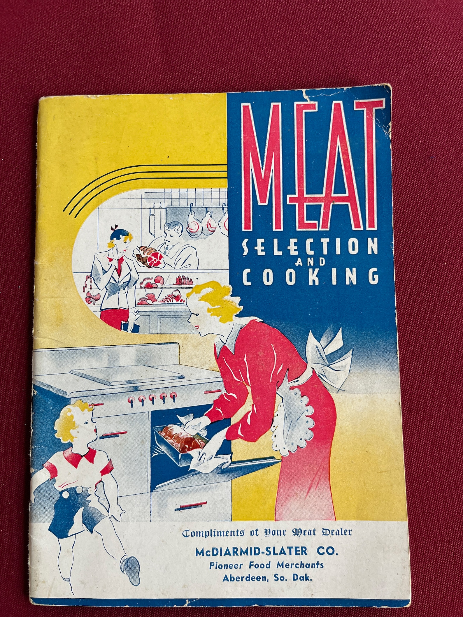 Recipe Book, Meat Book, Retro Recipe, Meateater, Carnivore, Butcher ...