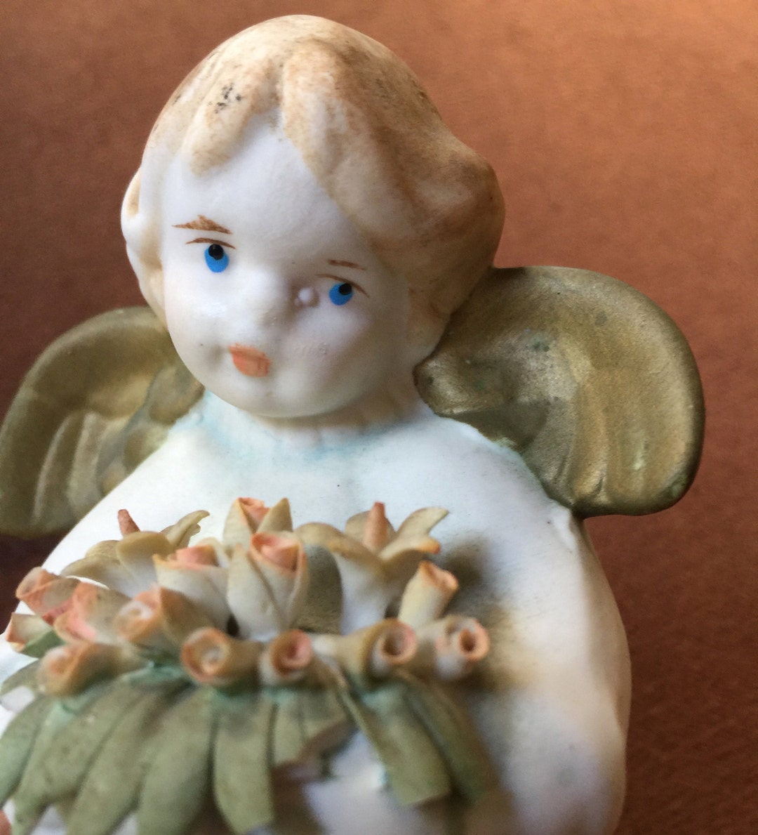 Ceramic Angel, Angel Figurine, Italy Art, Italy Decor, Italy Wall Art ...