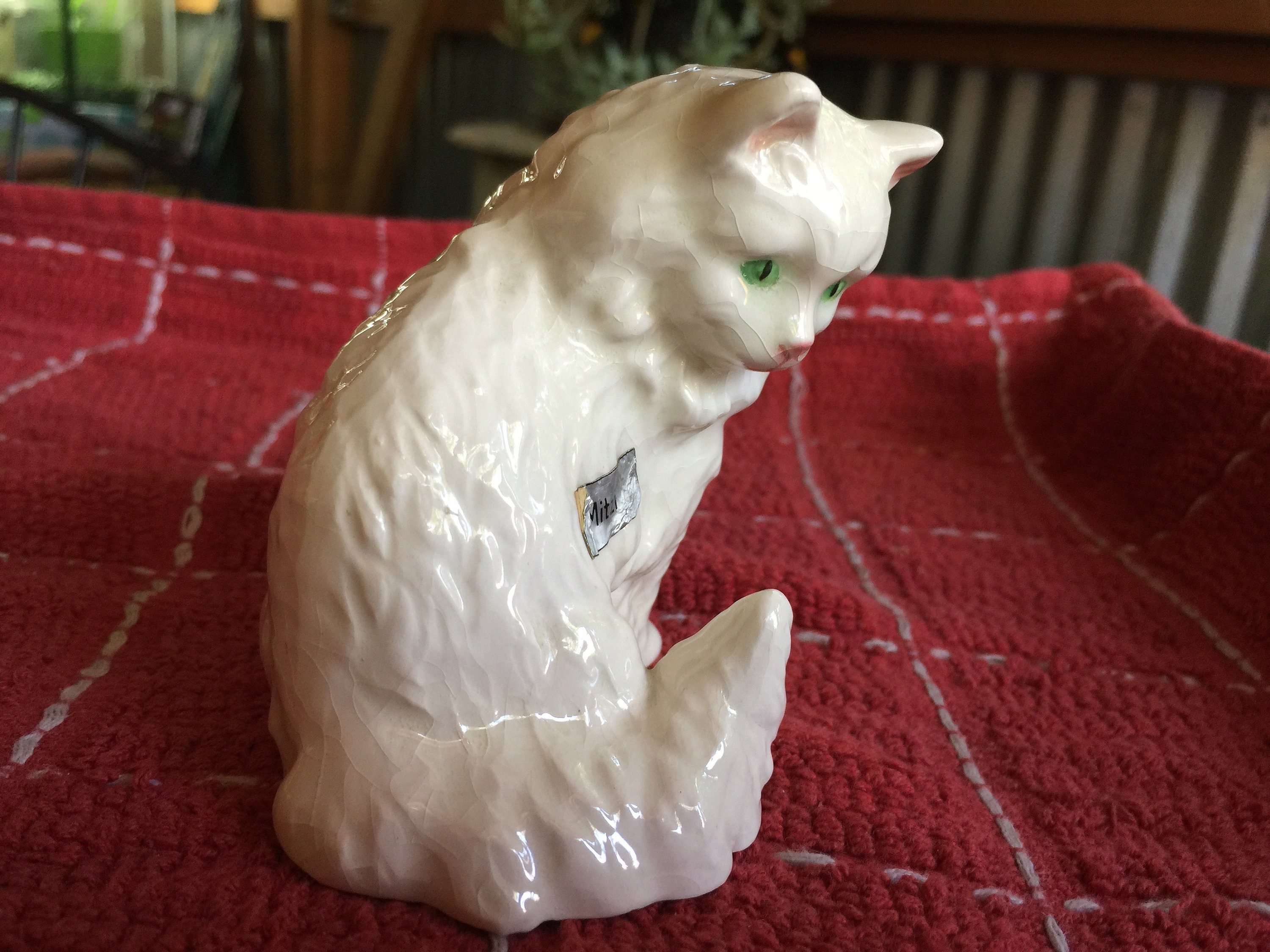 Cat Art, Cat Gift, Cat Figurine, Goebel Collectible, German Figurine ...