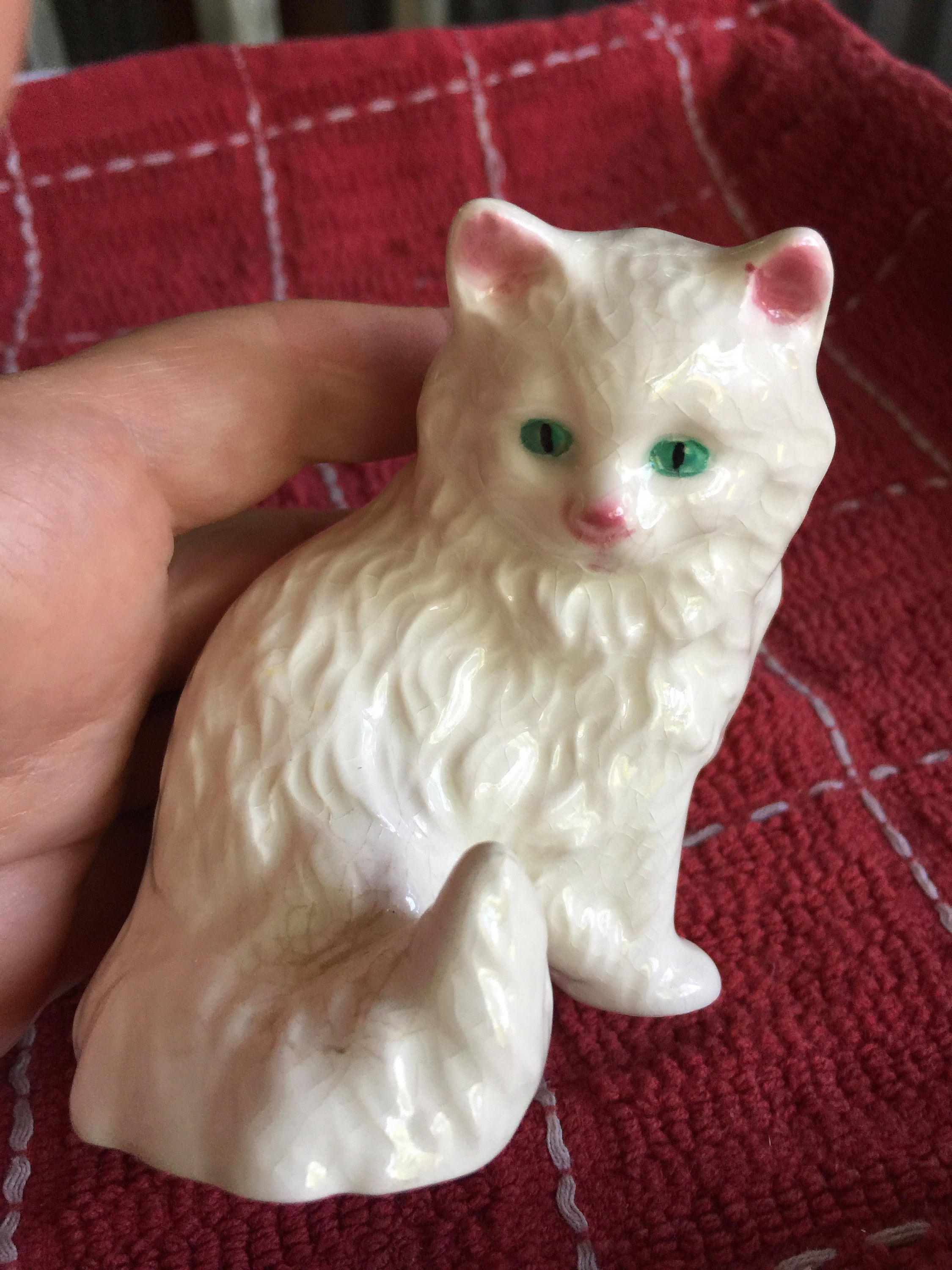 Cat Art, Cat Gift, Cat Figurine, Goebel Collectible, German Figurine ...