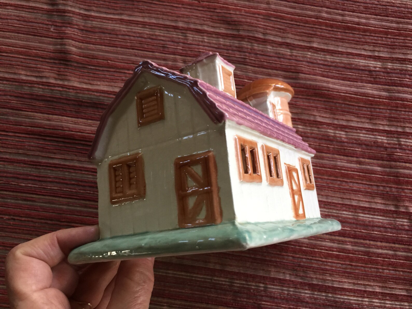 Ceramic Barn, Porcelain Barn, Byron Mold, Ceramic House, Ceramic ...