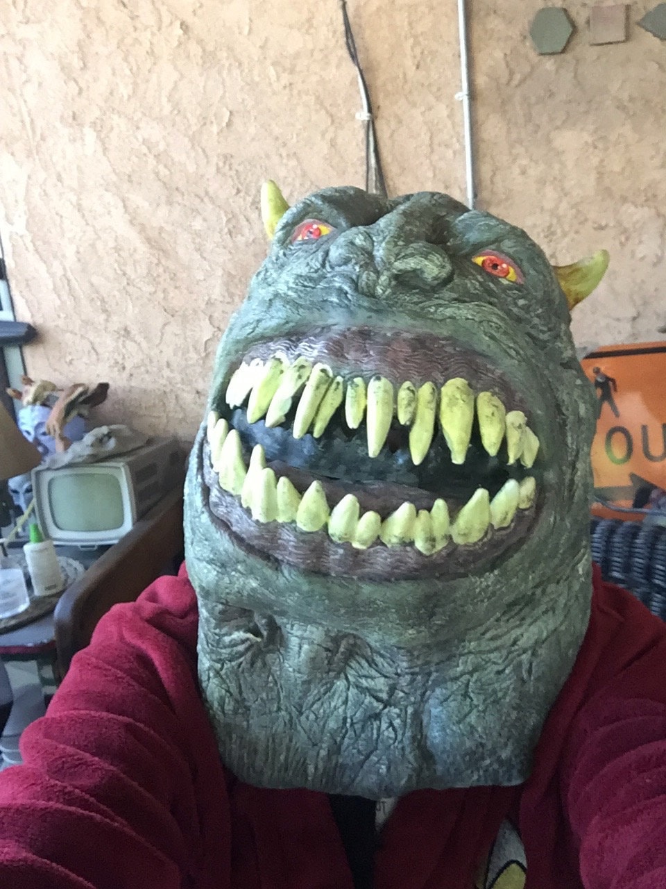 Monster Mask Scary Mask Rubber Mask Creature Mask Horror - Etsy