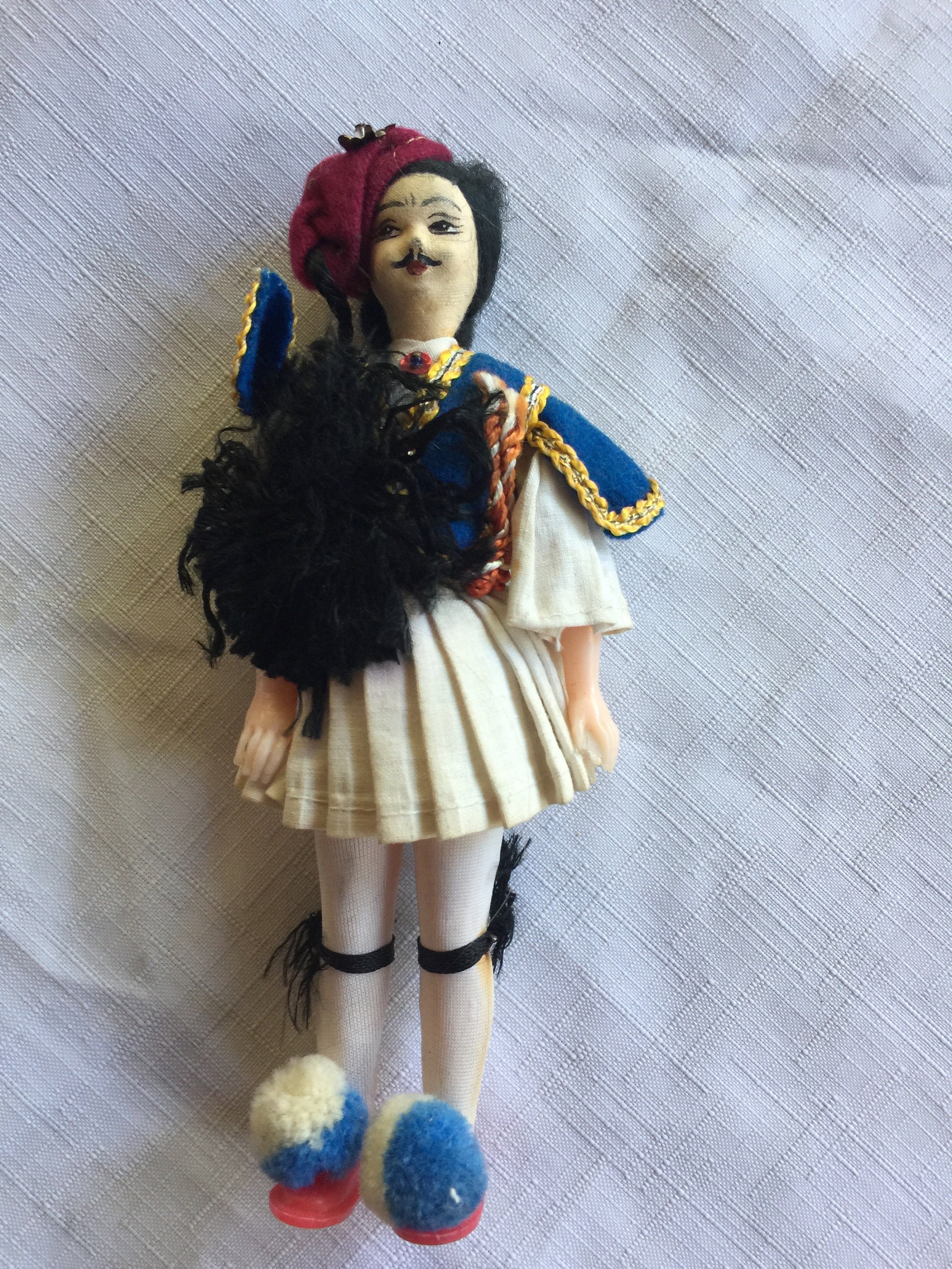 Greek Doll Greek Folk Art Greek Toy Greek Decor Greek | Etsy