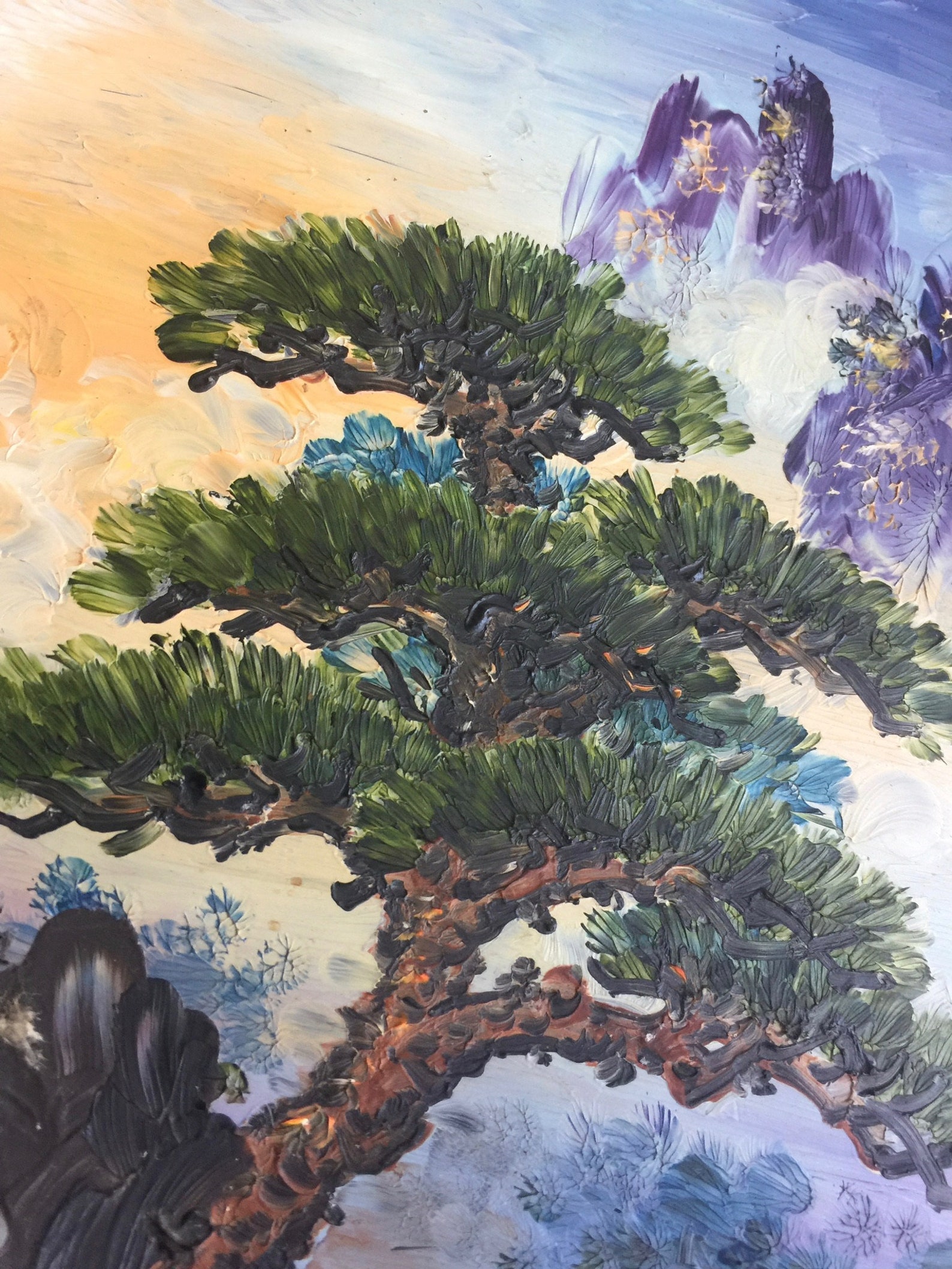 Chinese Painting Tree Painting Chinese Tree Art Chinese - Etsy