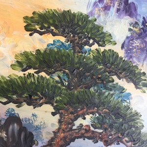 Chinese Painting, Tree Painting, Chinese Tree Art, Chinese Wall Art ...
